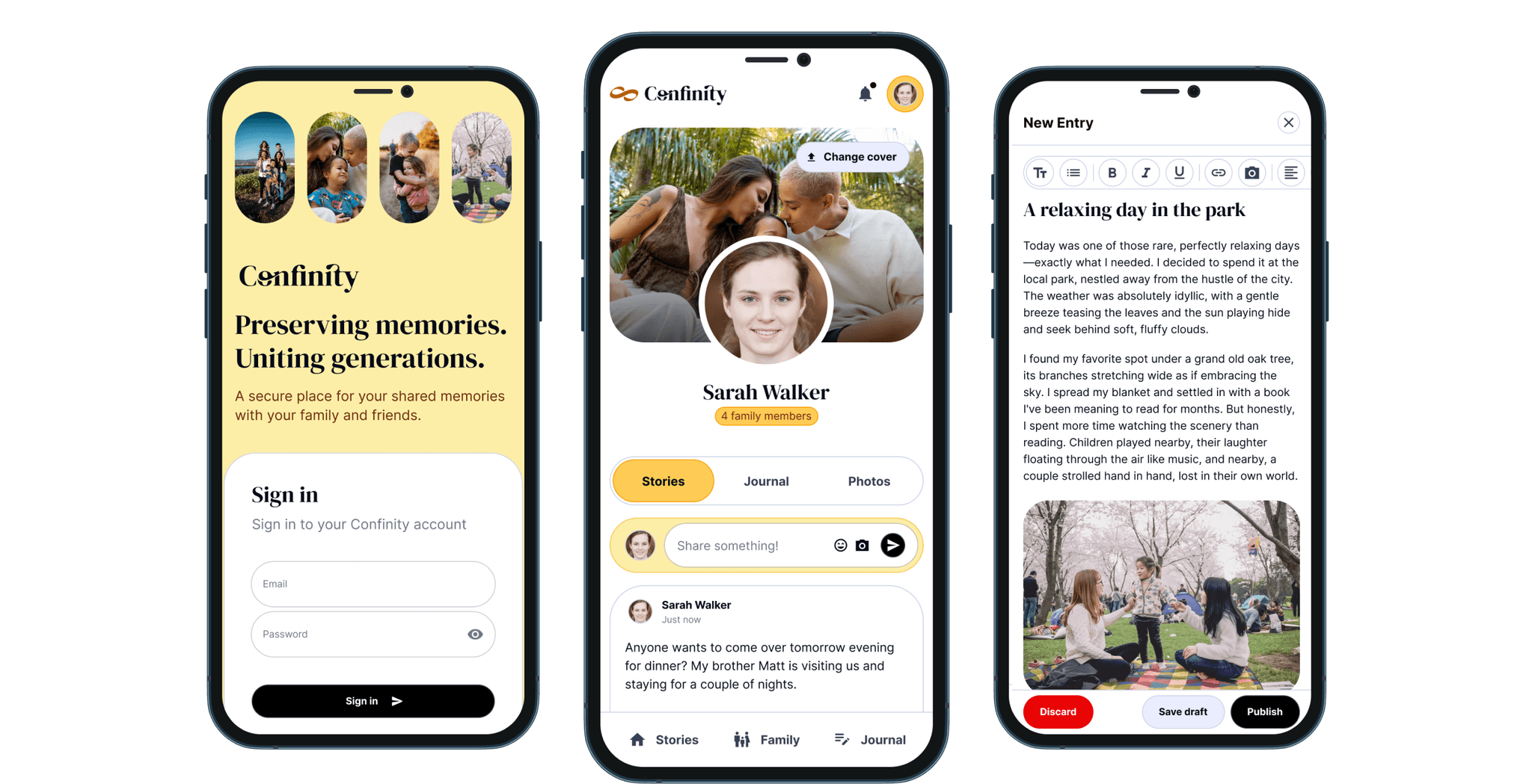Confinity – Cherished Forever