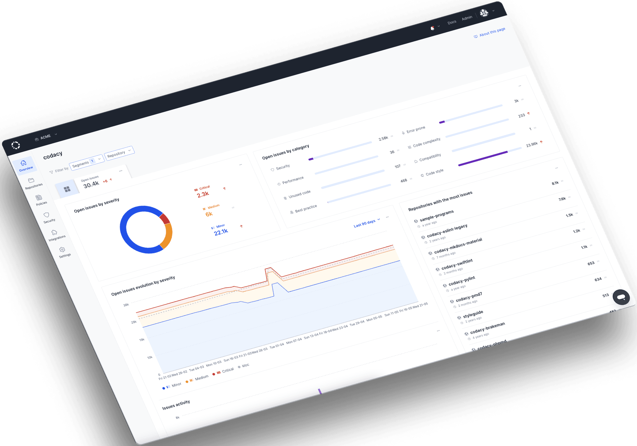 Codacy - Enterprise-Grade Security for AI-Accelerated Coding