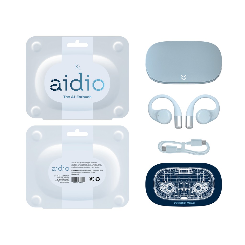 aidio X1 AI Earbuds - aidio ai earbuds - Connect Ideas, Inspire ...