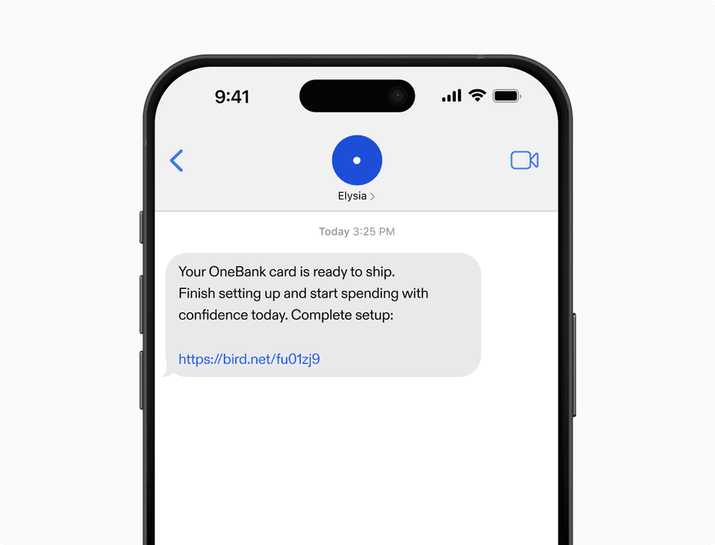 SMS API Service Provider: Send & Receive Text Messages Online | Bird