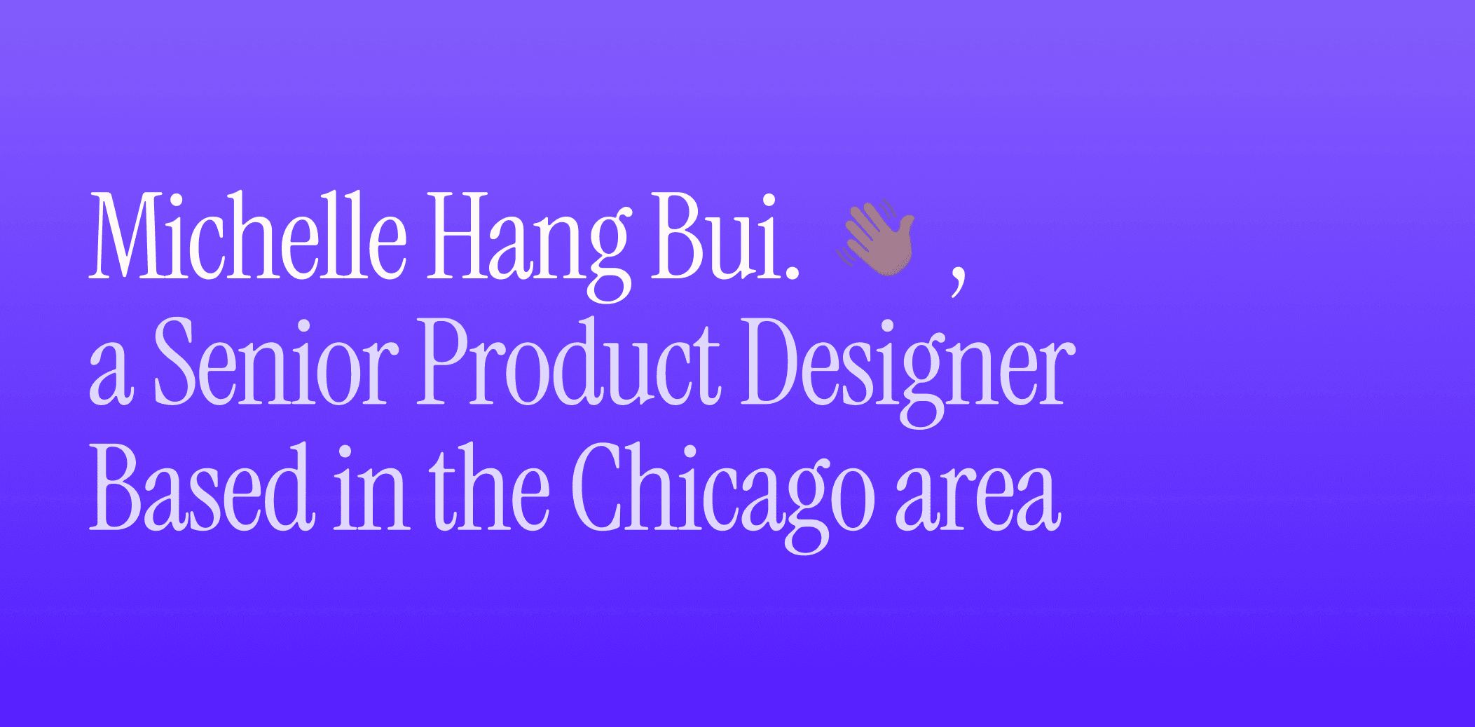 Michelle Hang Bui