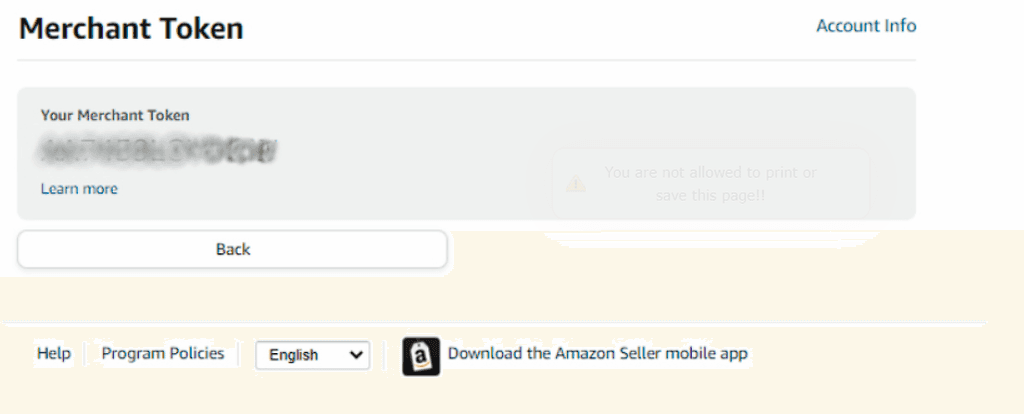 How to find a merchant token?