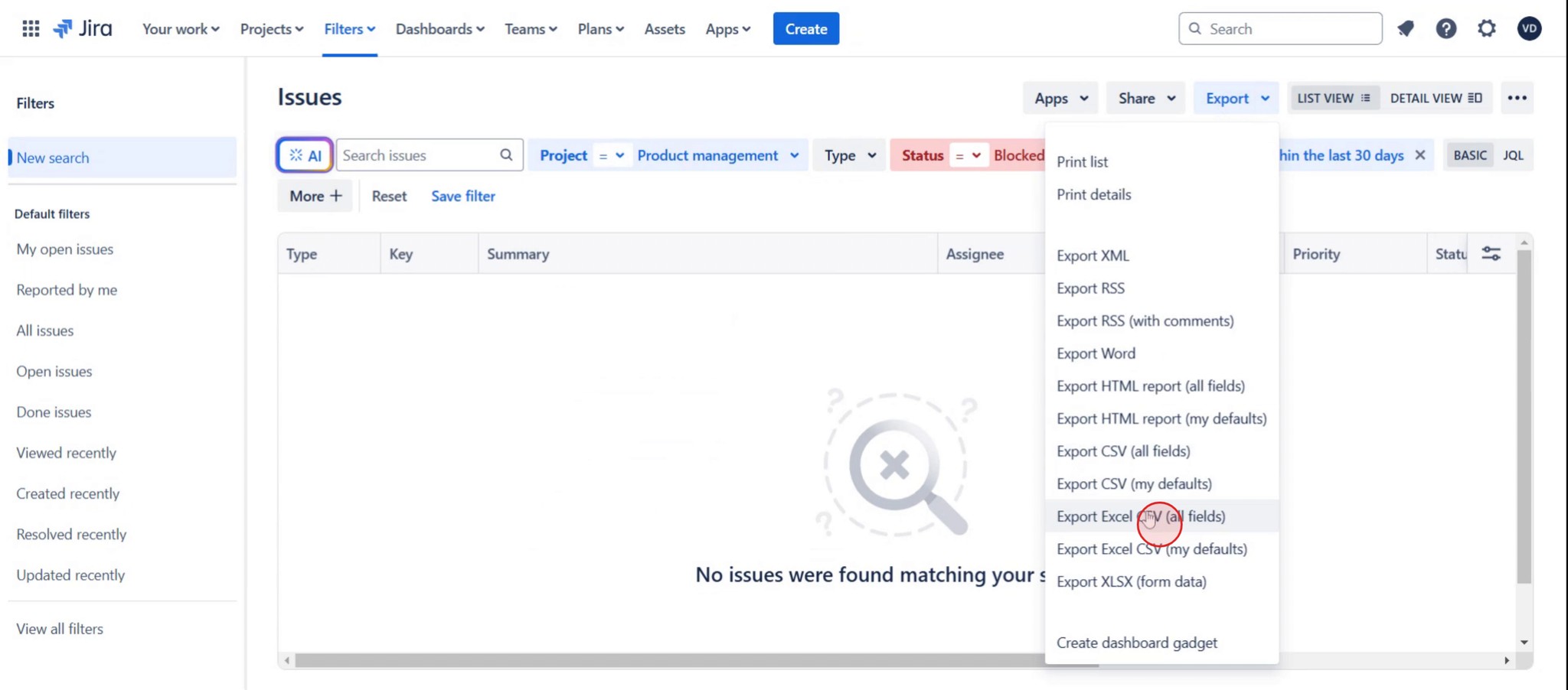 Cómo exportar el backlog de Jira a Excel: pasos rápidos y fáciles - Guía en vídeo de 1 minuto
