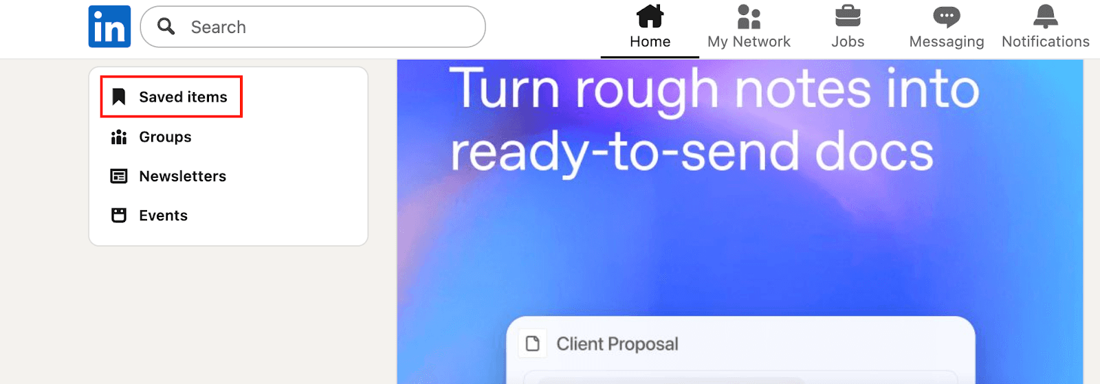 How to Find LinkedIn Saved Posts with Tips to Organize Them