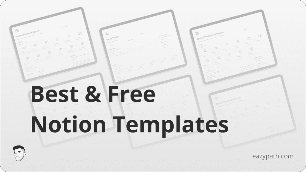 80+ Best & Free Notion Templates For 2025 That Everyone Needs - Eazypath