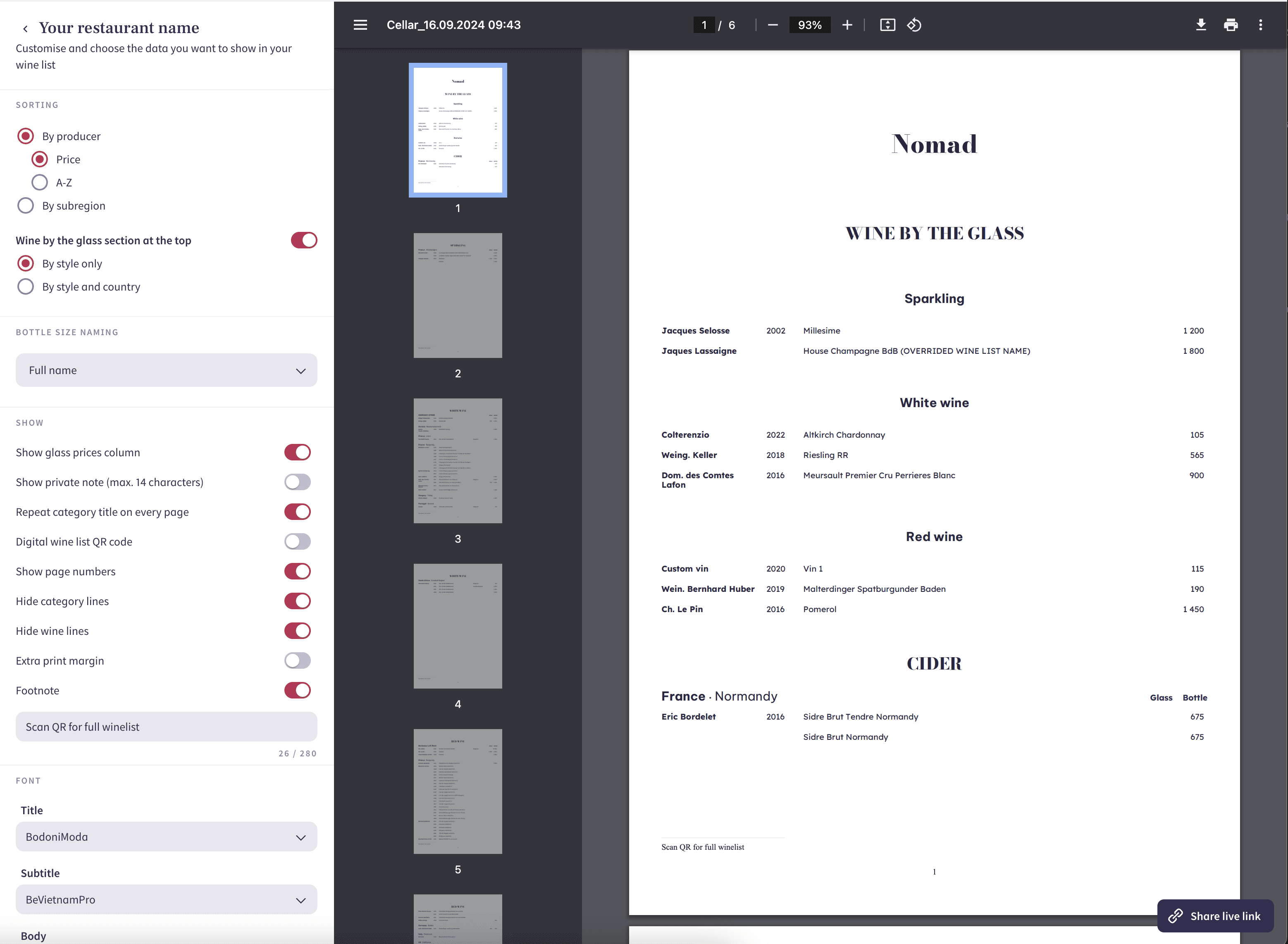 Vinify - Professional Wine Cellar Management