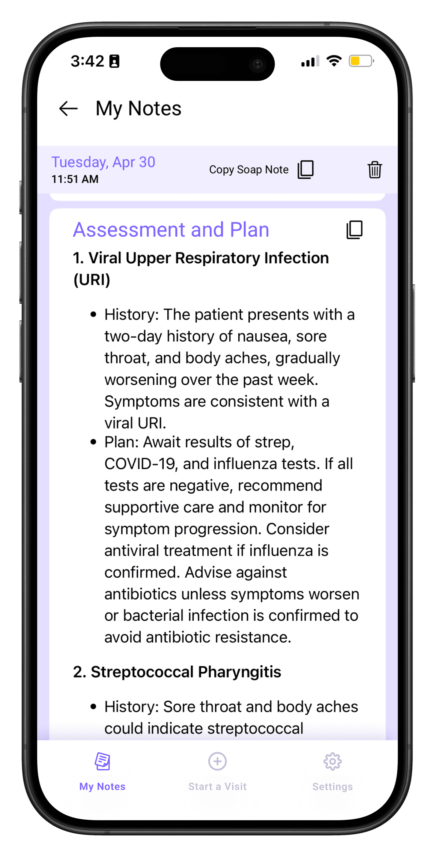 Soap AI - Reclaim your time with AI Medical Scribe