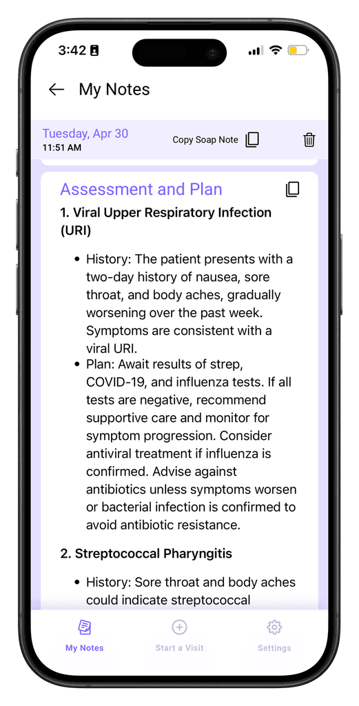 Soap AI - Reclaim your time with AI Medical Scribe