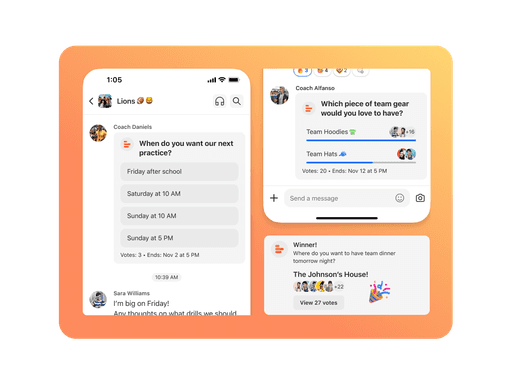 Connect your youth sports team with GroupMe - GroupMe