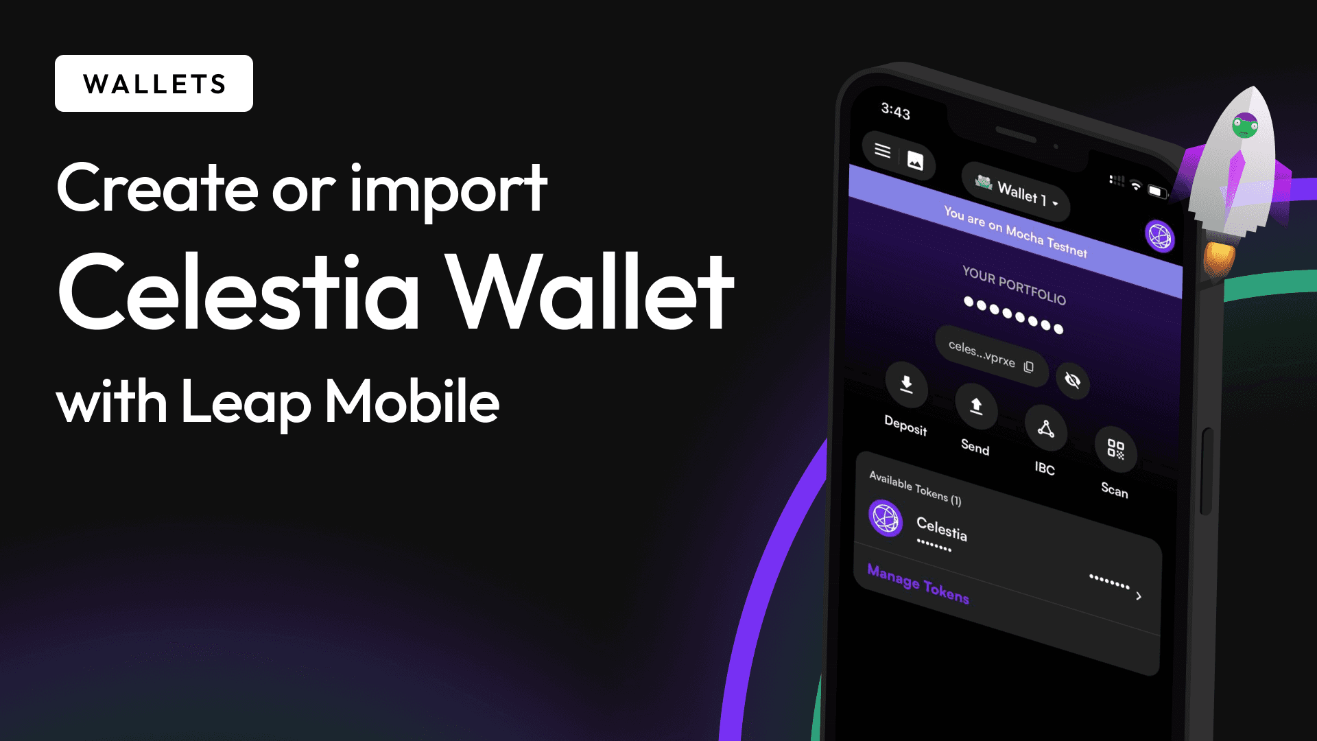 How to Create a Celestia Mobile Wallet Using Leap Wallet App: Complete Guide 2025 - Leap Wallet