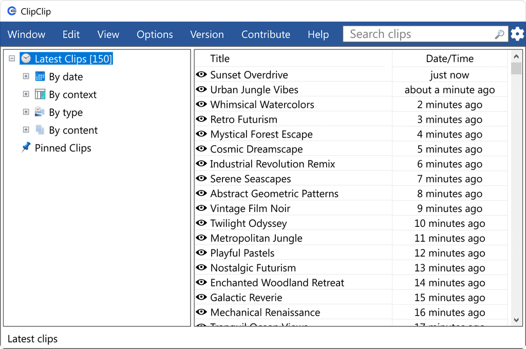 Clipboard Manager & Screen Capture Tool - ClipClip