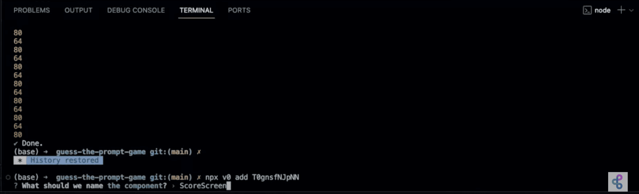 Generative Fullstack: Frontend UI with Vercel v0 and Backend with BuildShip