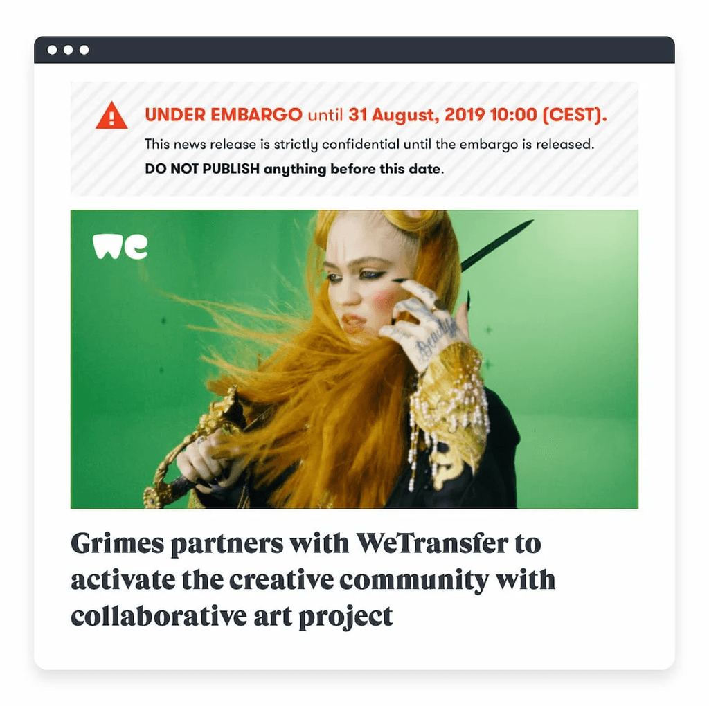 Best Practices for Embargoed Press Releases | PR Blog