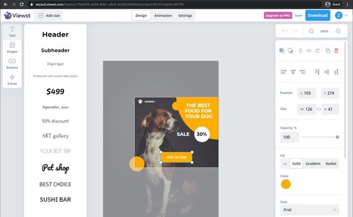 How to Make a Banner in HTML? Free HTML 5 Banner Templates — Viewst