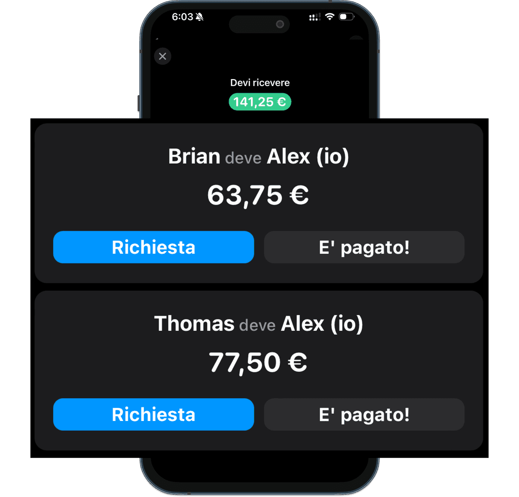 Organizza le spese di gruppo | Tricount