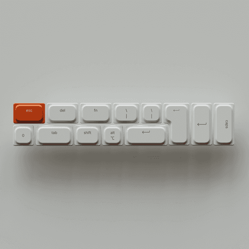 KNOB / k•no•b•sans / low-profile keyset