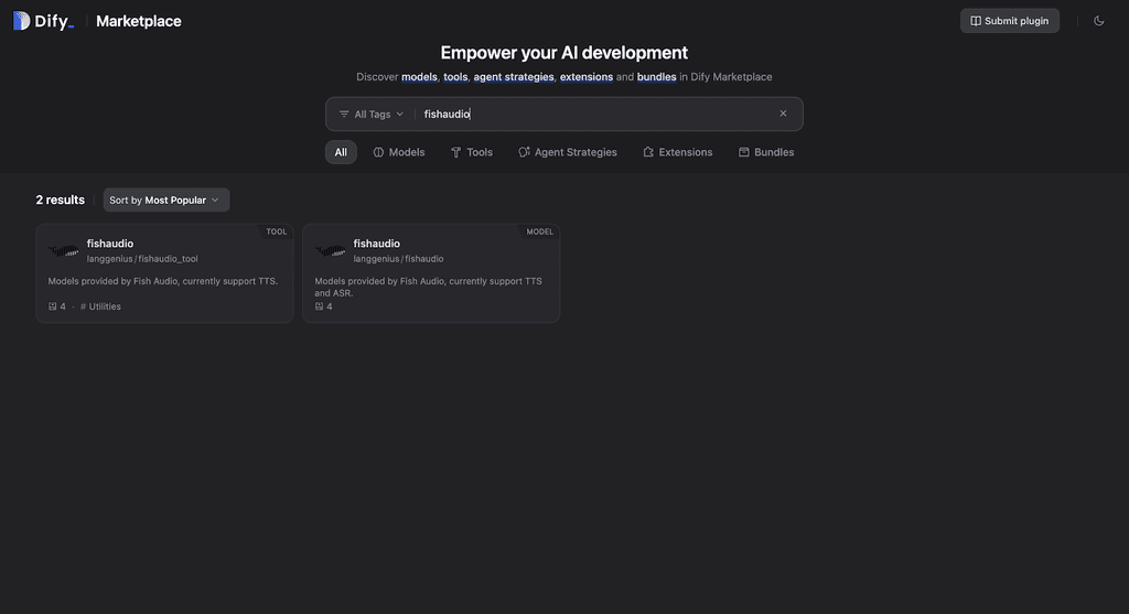 Dify x Open Audio: Expand Your AI with the Fish Audio Plugin — TTS and ...