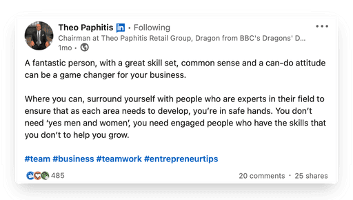 The perfect opening line examples for your next LinkedIn post