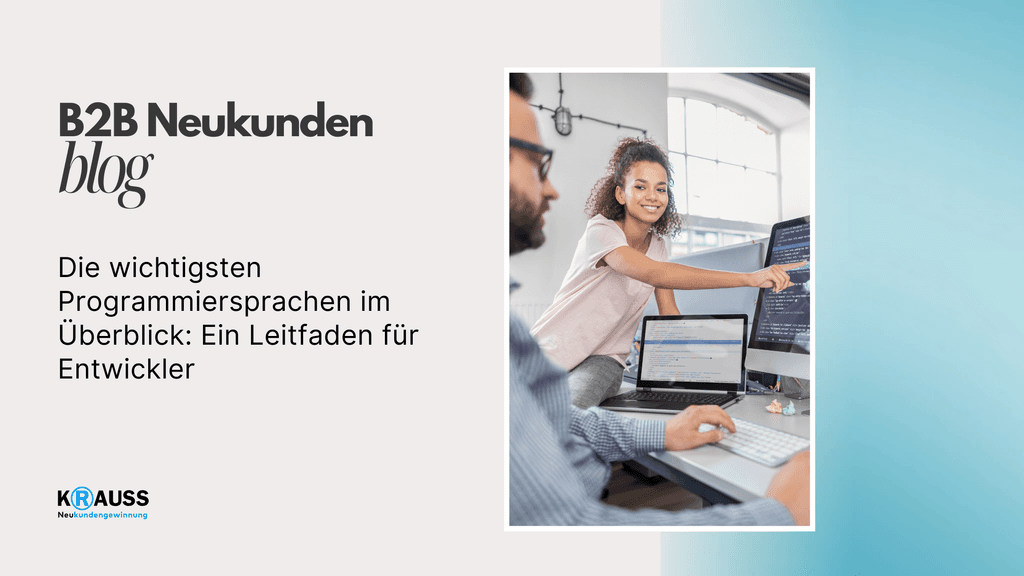 Die wichtigsten Programmiersprachen im Überblick: Ein Leitfaden für ...