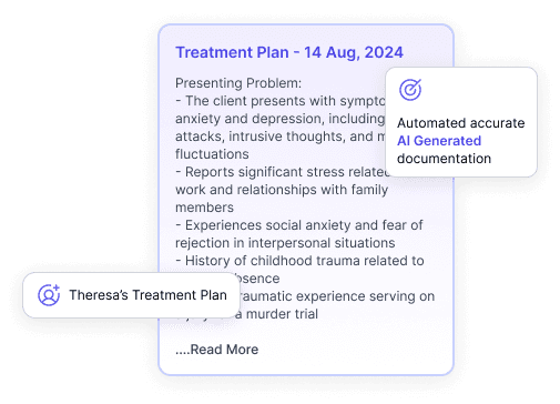 Nudge - AI Powered SOAP Notes for Mental Health