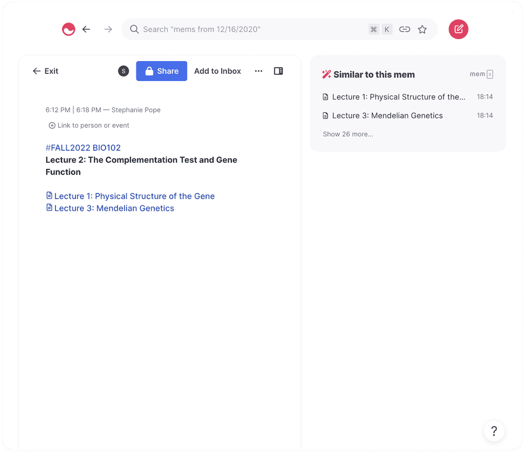 Tackling College, The Mem Way - Mem