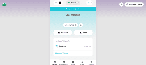 How to Create or Import an Injective Wallet using Leap Wallet Browser ...