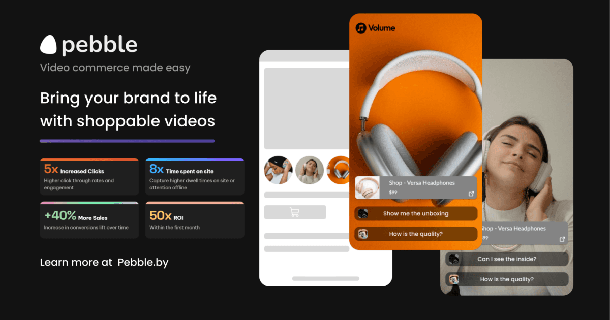 Pebble | Video Experiences That Sell