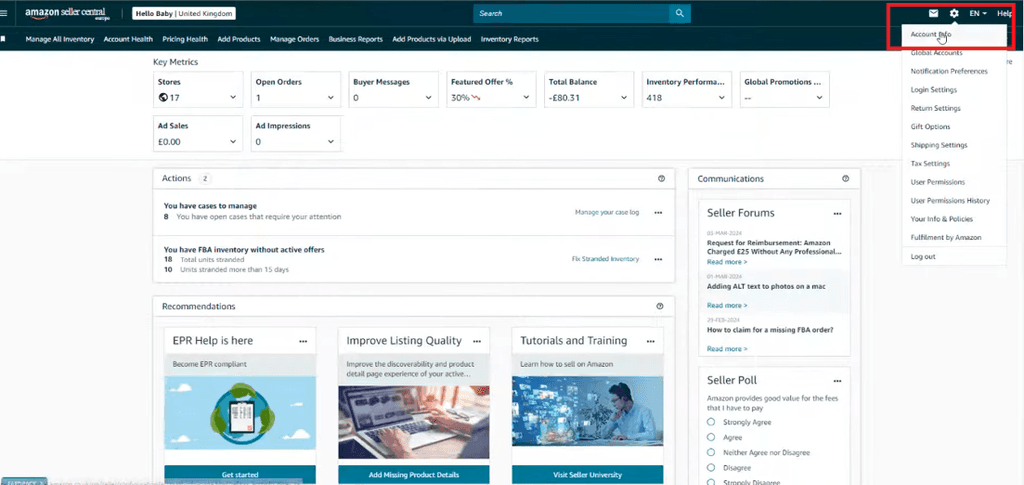 How to Find Your Merchant Token on Amazon Seller Central