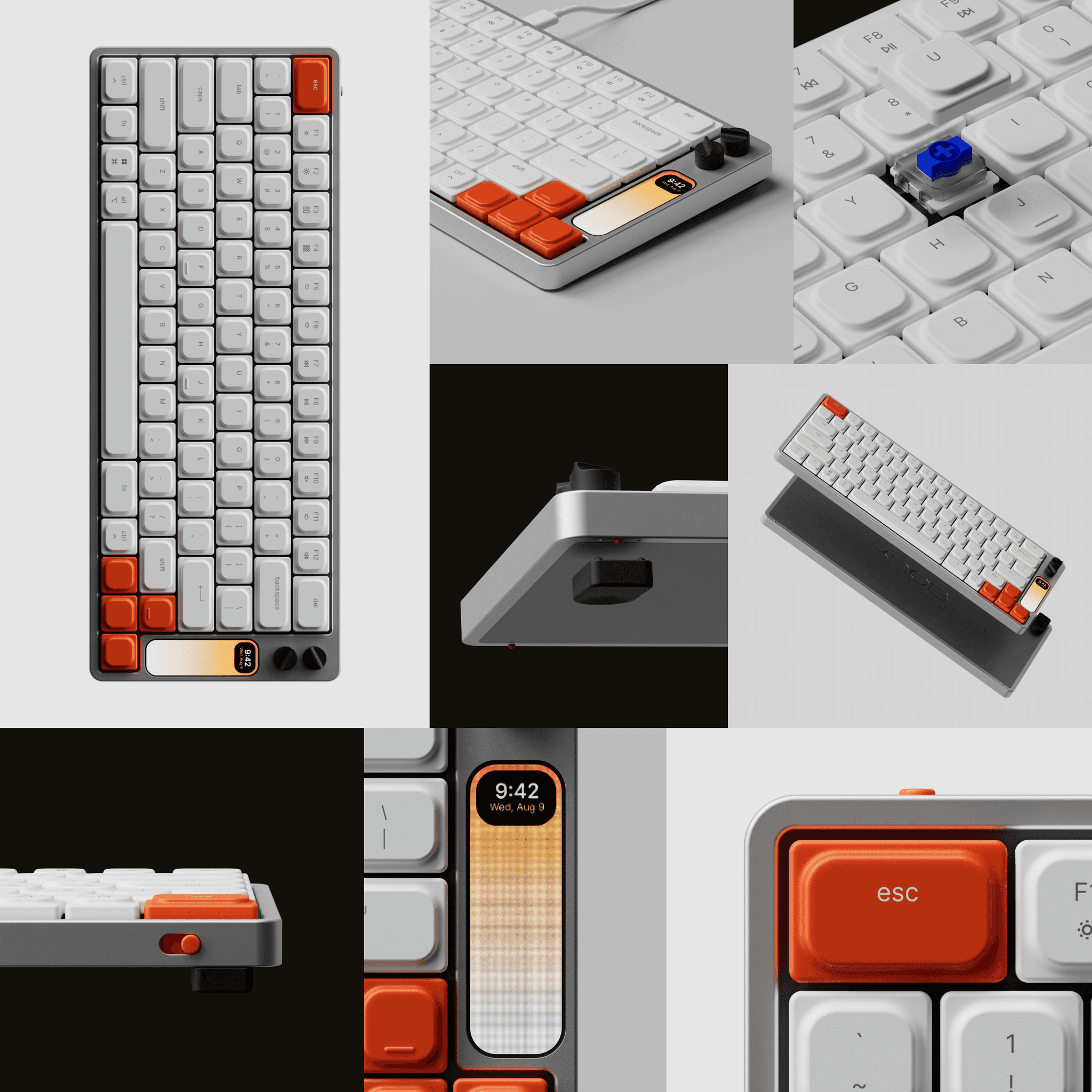 KNOB / k.no.b.1 / Low Profile Mechanical Keyboard