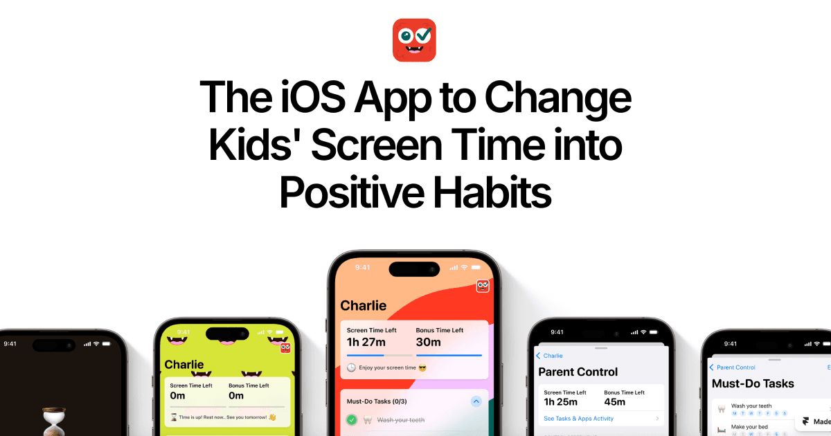 ScreenTreat: Kids Earn Screentime!