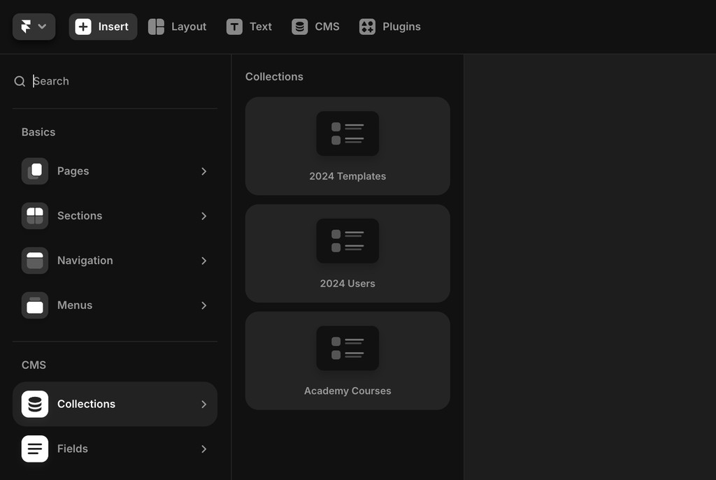 Add another CMS collection in a CMS detail page — Framer Help
