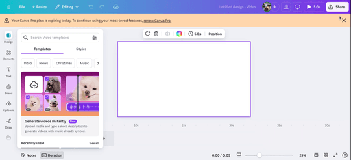 How to Increase Time on Canva Videos – Add More Time Easily - 1 minute ...