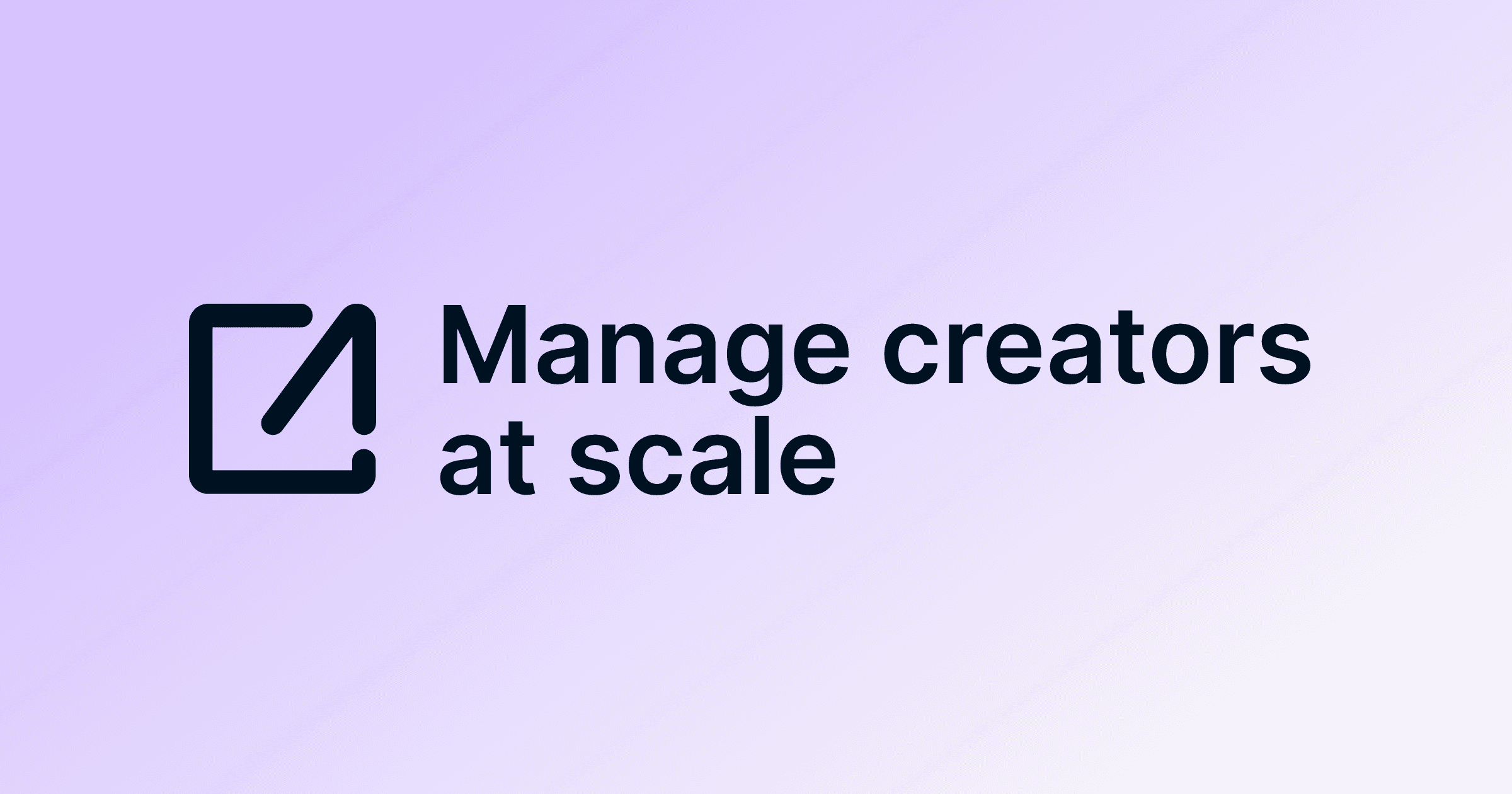 AMT - Partner with 100x more creators