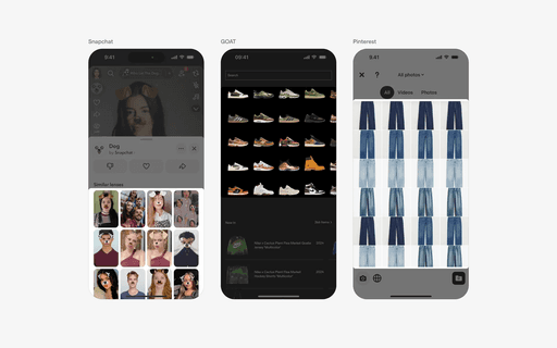 Gallery UI Design: Best practices, Design variants & Examples | Mobbin ...