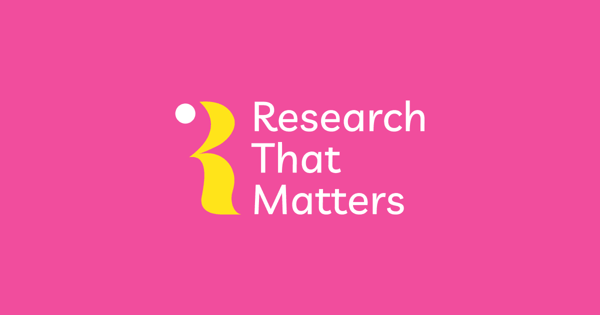 Research That Matters