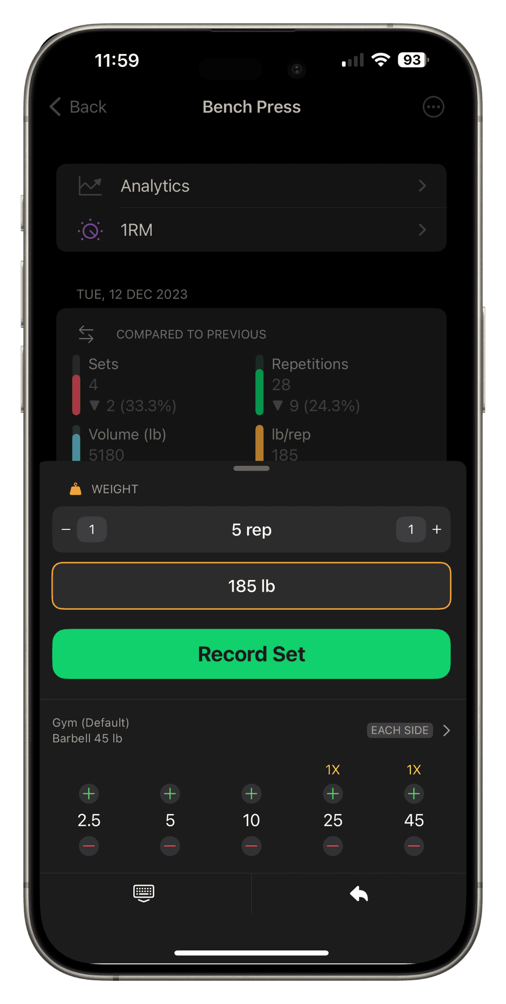 Setgraph - Workout Tracker Gym Log App