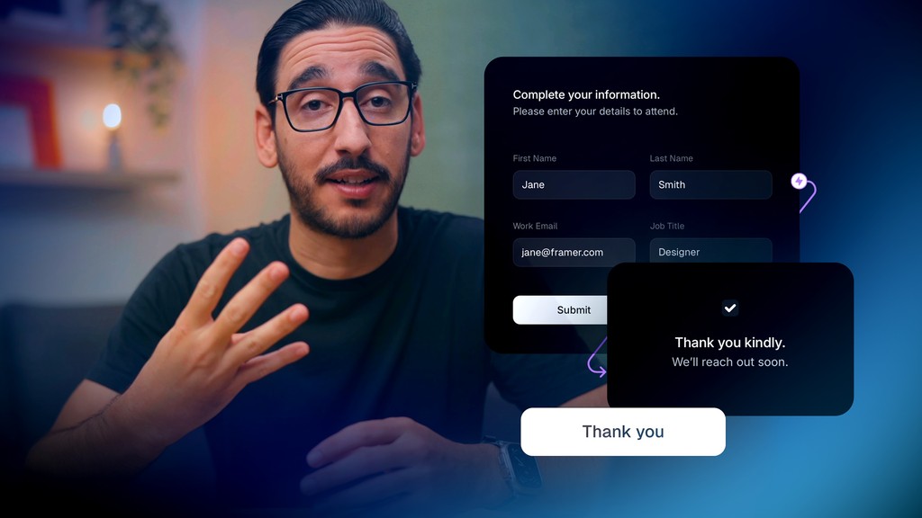 Framer Academy: Forms
