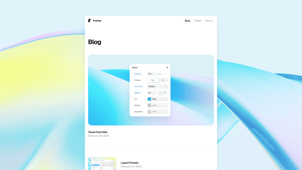 Join the Team — Framer