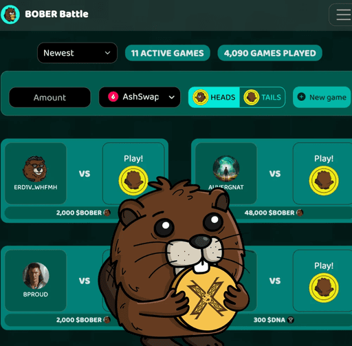 BOBER - The first meme coin that flipped MultiversX.