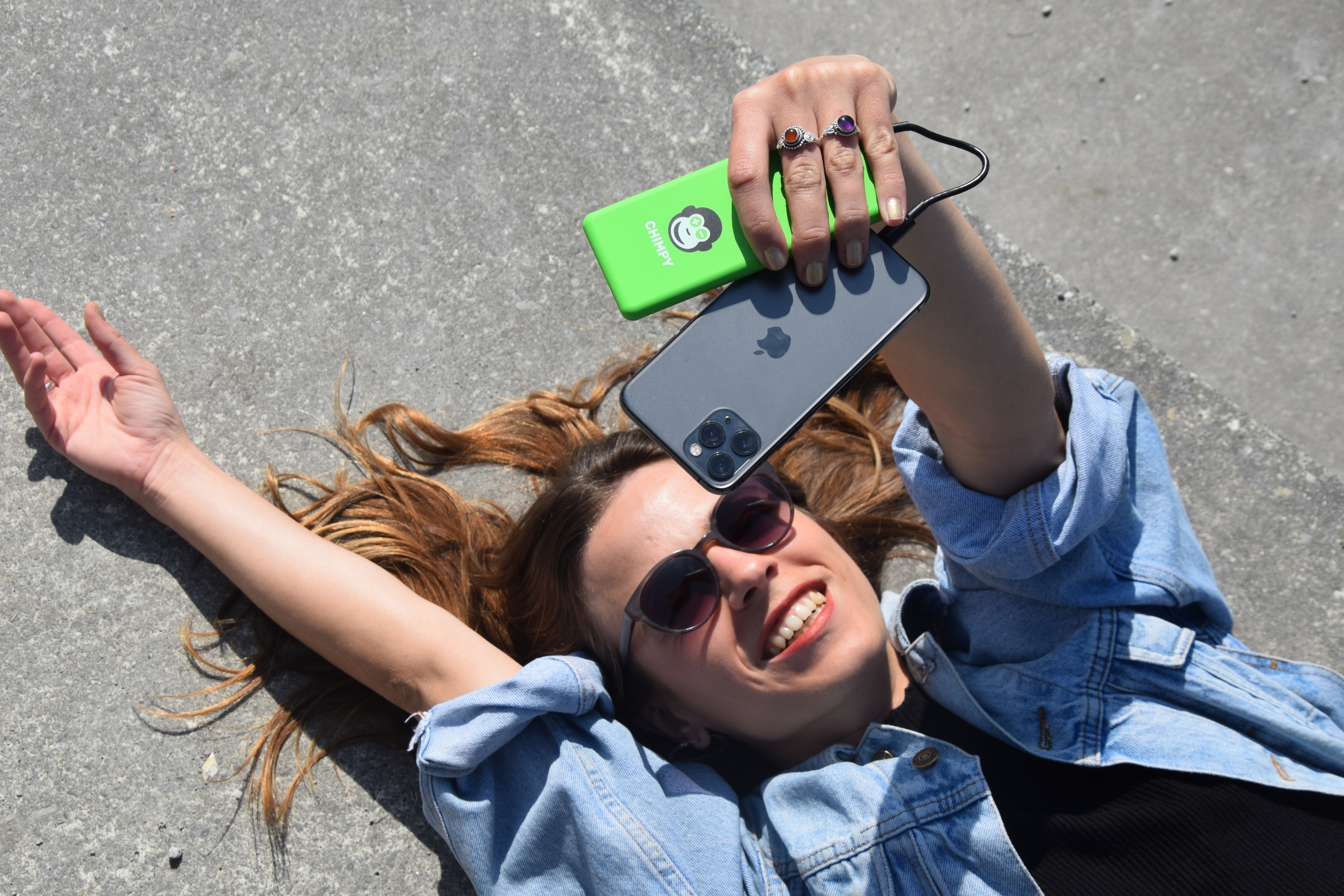 Chimpy | Die grüne Powerbank zum Leihen