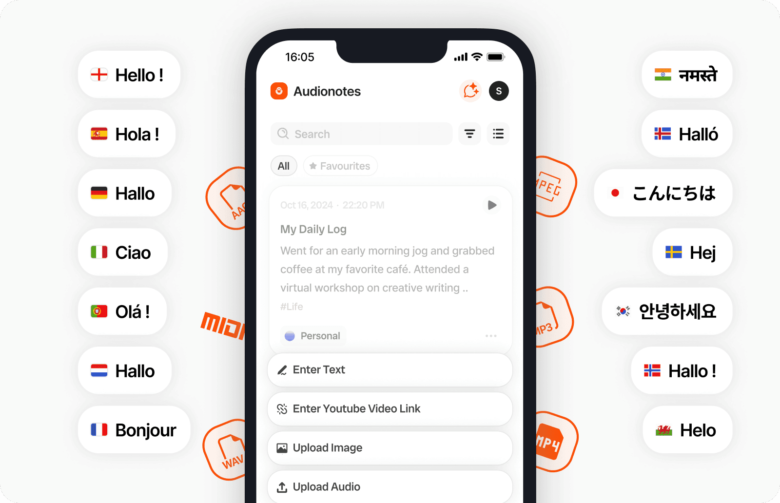French Audio - Audionotes.app