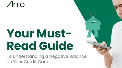Negative Balance On Your Card? Here's What It Means - Arro | Grow ...