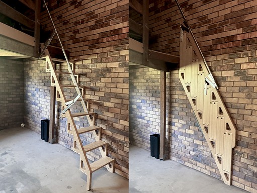 Bcompact - Folding Staircase and Ladder