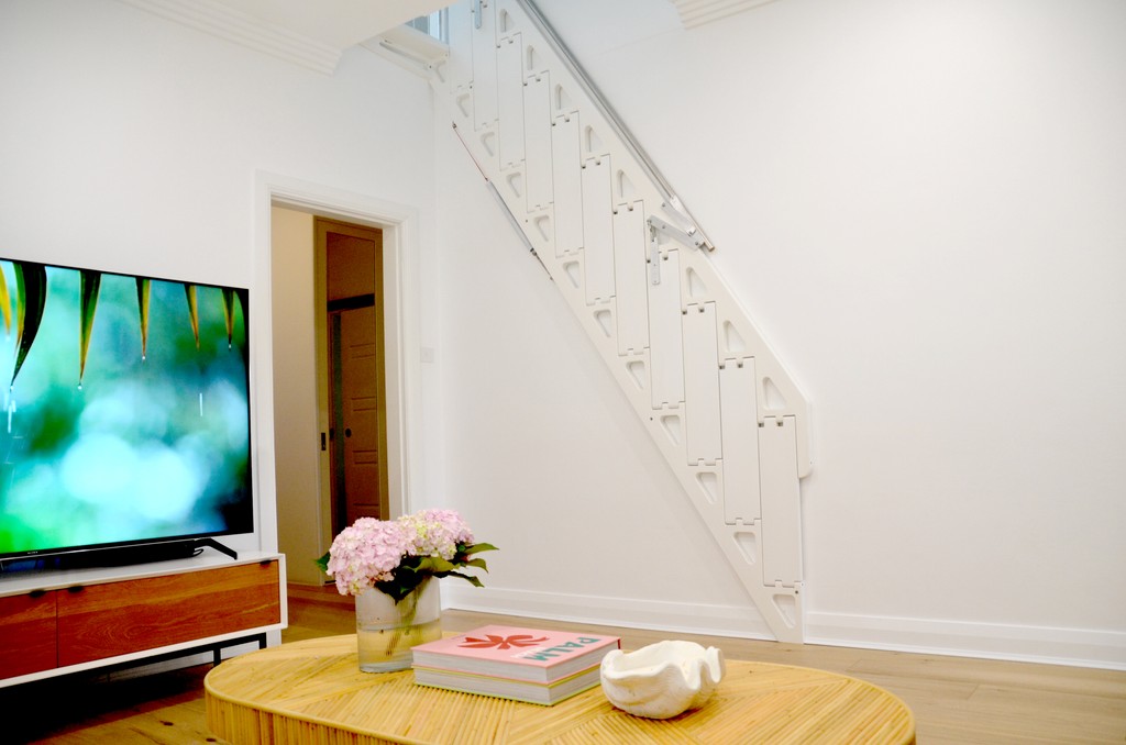 Folding Staircase for custom made with Bamboo