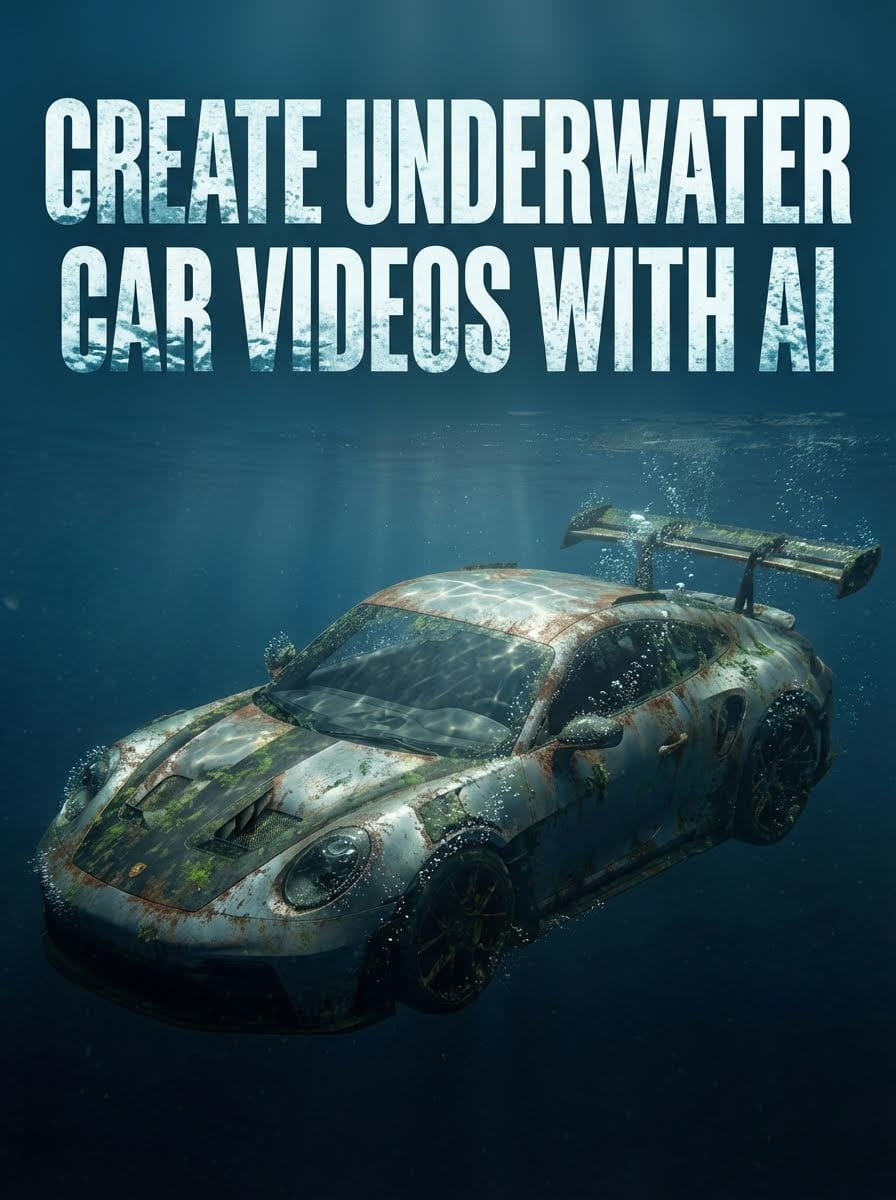 Create Underwater Car Videos with AI | Atlabs Tutorial - Atlabs AI