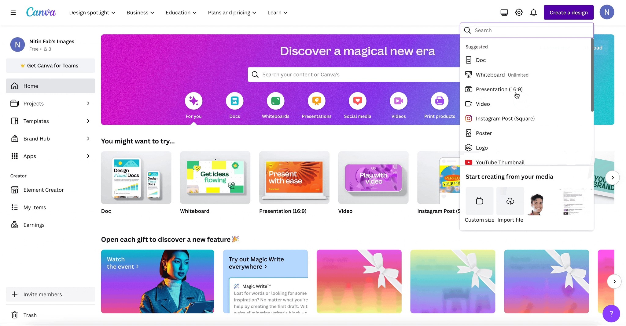 Canva Presentation - Assistive AI-UX Interaction