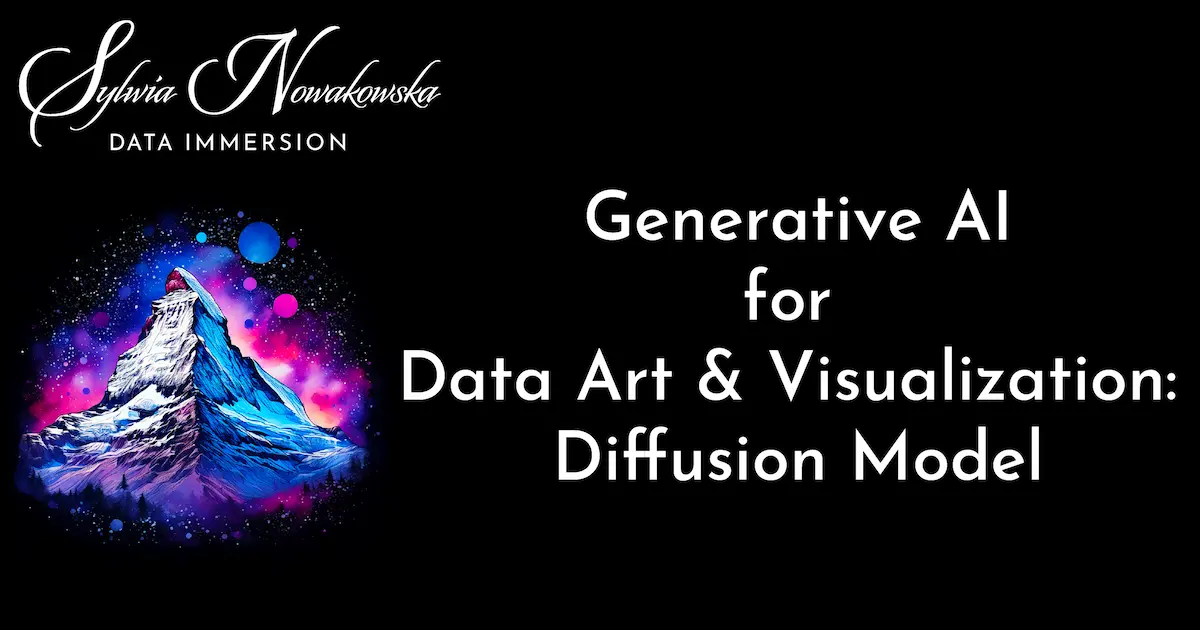 Generative AI for Data Art & Visualization: Diffusion Model