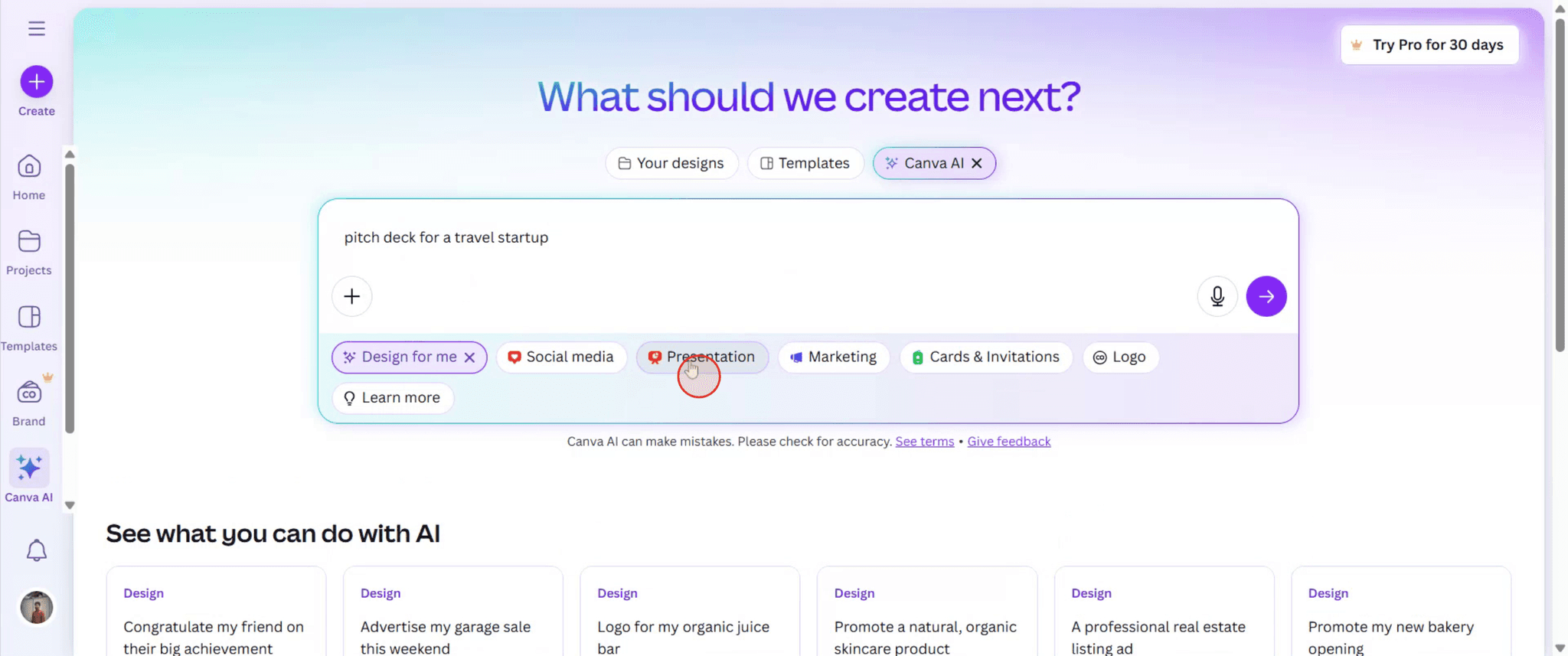How To Create AI Presentation In Canva