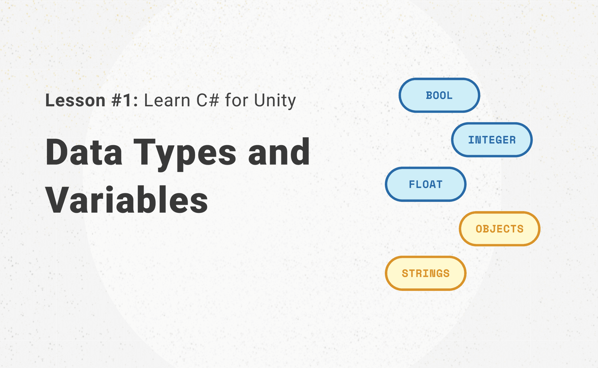 Circuit Stream · Learn C# for Unity — Lesson #1: Data Types and Variables