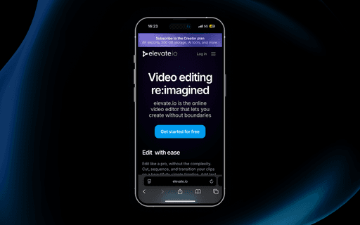 Transfer media from a phone to elevate.io with mobile upload | elevate.io